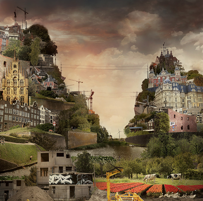 The Landscapes - Contemporary fantastical city-landscapes / Hyperphoto ...
